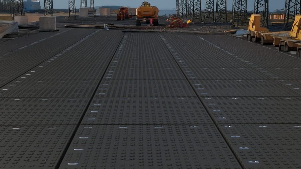 Thermoformed Heavy Duty Construction Mats